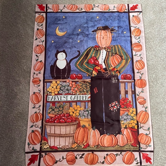 Deb Strain | Holiday | Vintage Deb Strain 999 Harvest Garden Fall Large ...